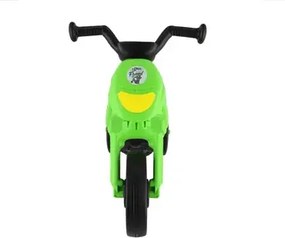 TEDDIES Odrážedlo Enduro Yupee zelené / Plast / výška sedadla 26 cm /