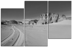 Obraz na plátně - Silnice v poušti 1129QD (105x70 cm)