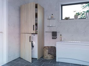 Vestavná skříň na pračku MENTON dub sonoma