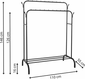 Věšák na oblečení SPRINGOS HA7457