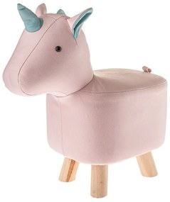 Světle růžová dětská stolička Unicorn – Dakls