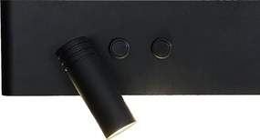 Nástěnné LED svítidlo Resort L, 1x LED 10+3w, 4000k, (možnost polohování), b