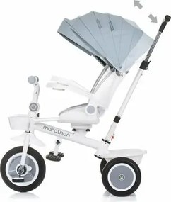 CHIPOLINO Tříkolka se stříškou Marathon 2v1 Ash Grey
