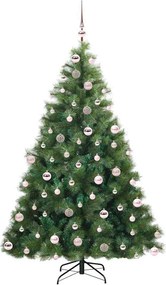 Umělý vánoční stromeček s stojanem Zelená 180 cm PE a PVC 3397785