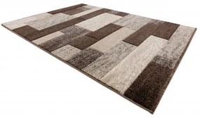 koberec FEEL 5756/15044 Obdélníky hnědý velikost 240x330 cm | krásné koberce cz