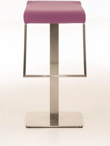 Barová židle Lameng umělá kůže E78 – fialová