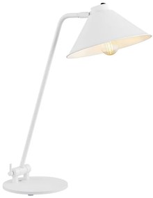 Argon Argon 4996 - Stolní lampa GABIAN 1xE27/15W/230V bílá AR4996
