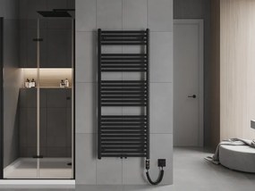 Mexen Hades, elektrické topné těleso 1500 x 600 mm, 900 W, černá, W104-1500-600-2900-70