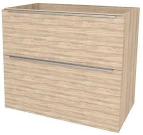 Mereo Mereo, Mailo, koupelnová skříňka 81 cm, chrom madlo, Multidecor, CN591SBLE1