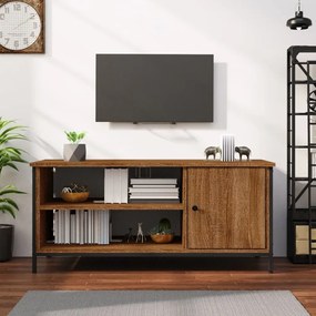vidaXL TV skříňka 100 x 40 x 45 cm kompozitní dřevo [826304] Barva: hnědý dub