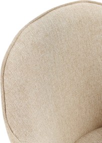 Jídelní židle Boise látka – taupe