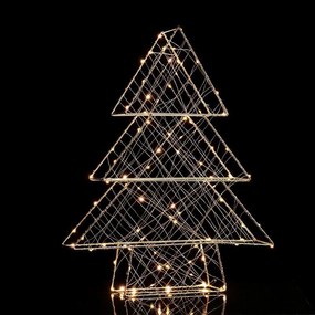 ACA DECOR Venkovní vánoční LED dekorace Stromek 3D - 60cm