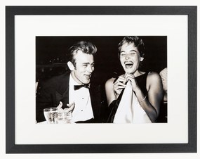 Zarámovaný fotografický tisk Pier Angeli and James Dean