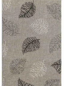 Vopi | Kusový koberec Level 20638 silver/black - 60 x 110 cm