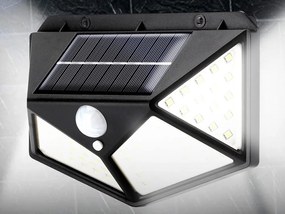 Verk Group Solární lampa 100 led se soumrakovým senzorem pohybu