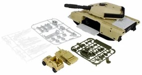 CreativeToys Vojenská stavebnice sada TANK