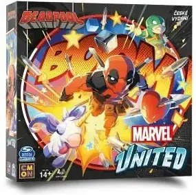 ADC Blackfire Marvel United: Deadpool / Délka hry: 40 minut / Počet hr