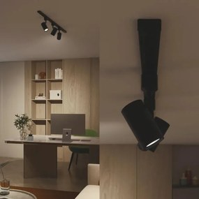 Philips - LED Stm. bodové svítidlo v lišt sys EASYLINK 3xGU10/6,2W/230V 1m černá