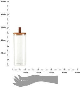 Skleněná nádoba na potraviny Stripe Square 1900ml