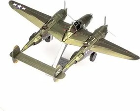 Metal Earth 3D Puzzle Lockheed Martin P-38 Lightning / 73 dílků / od 1