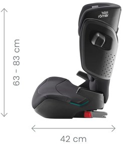Britax Römer Autosedačka Kidfix Pro Classic Britax Space Black