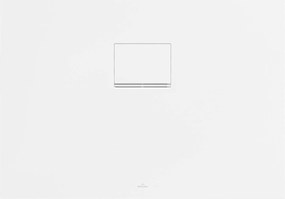 Villeroy & Boch Squaro Infinity - Sprchová vanička, 100x70 cm, Stone White UDQ1070SQI2IV-RW