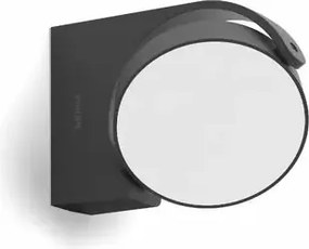 Philips Mimosa 7W šedá / LED venkovní nástěnné svítidlo / 680LM / 4000