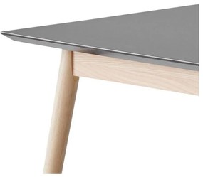 Rozkládací jídelní stůl v antracitovo-přírodní barvě 90x165 cm Meza – Hammel Furniture
