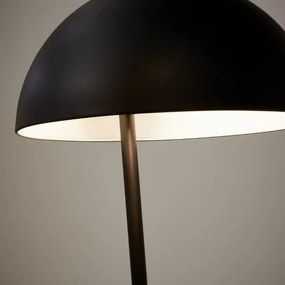 Černá kovová stojací lampa Kave Home Catlar 150 cm