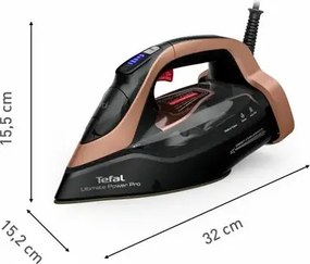 Tefal Ultimate Power Pro FV9E50 černá/měděná / Napařovací žehlička / 3