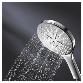 Grohe Rainshower SmartActive 150 - Ruční sprcha se 3 proudy, chromová spodní část sprchy, chrom 26553000