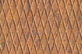 Vliesová tapeta na zeď KARKI Corten 1 rezavý
