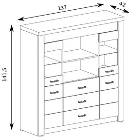 Jídelna INDIANAPOLIS | jasan světlý