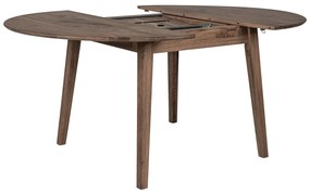 Rozkládací jídelní stůl METZ tmavý dub 118cm 2201810