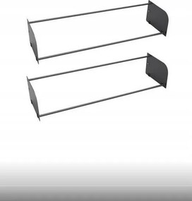 Peka 15.4231.05 Conero stojan na boty/ délka 715 mm/ černý/ sada 2 ks