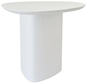 OnaDnes -20% Bílý lakovaný odkládací stolek RAGABA CELLS 50 x 50 cm