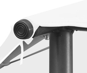 Altán 3 x 3 x 2,9 m bílý 180 g/m² 312241