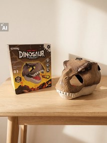 Sinsay - Maska ve tvaru hlavy dinosaura se zvukem - vícebarevná
