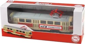 RAPPA 226944 Kovová retro tramvaj 16 cm VYSOKÉ TATRY / od 3 let