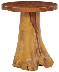 Konferenční stolek 40 x 40 cm masivní teakové dřevo - Default Title