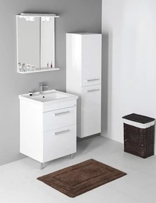 Aqualine, VEGA Skříňka vysoká 40x150x31cm, levá/pravá, bílá, VG160