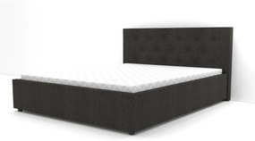Eureka Čalouněná postel "PORTOFINO PULSANTE" 160x200cm York 5