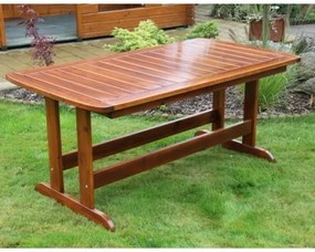 Dřevěný zahradní stůl LOTUS - 3D5557