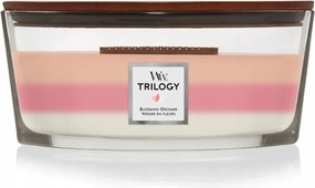 WoodWick svíčka s dřevěným knotem Elipsa Trilogy Blooming Orchard 453,6 g