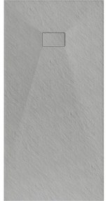 Mexen Hugo, SMC obdélníková sprchová vanička 170 x 80 cm, šedá, 42618017
