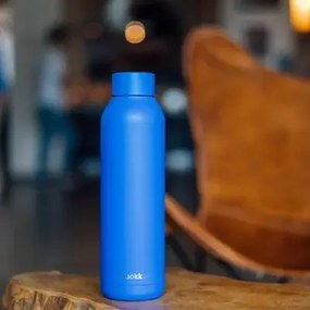 Quokka Solid Sleek 630ml modrá / Termoláhev / nerezová ocel