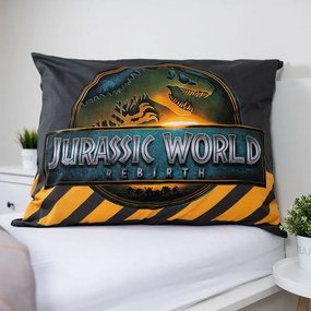 Bavlněné dětské povlečení na jednolůžko 140x200 cm Jurassic World "T-Rex" – Jerry Fabrics