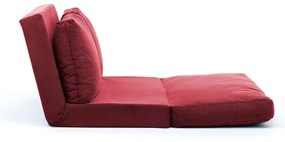 Hanah Home Rozkládací futonová pohovka TAIDA kaštanová 859FTN1271
