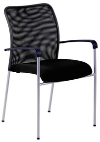 Office Pro Jednací židle Office Pro TRITON NET – s područkami, více barev NET černá