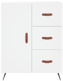 Skříň highboard bílá 69,5 x 34 x 180 cm kompozitní dřevo,  3198441